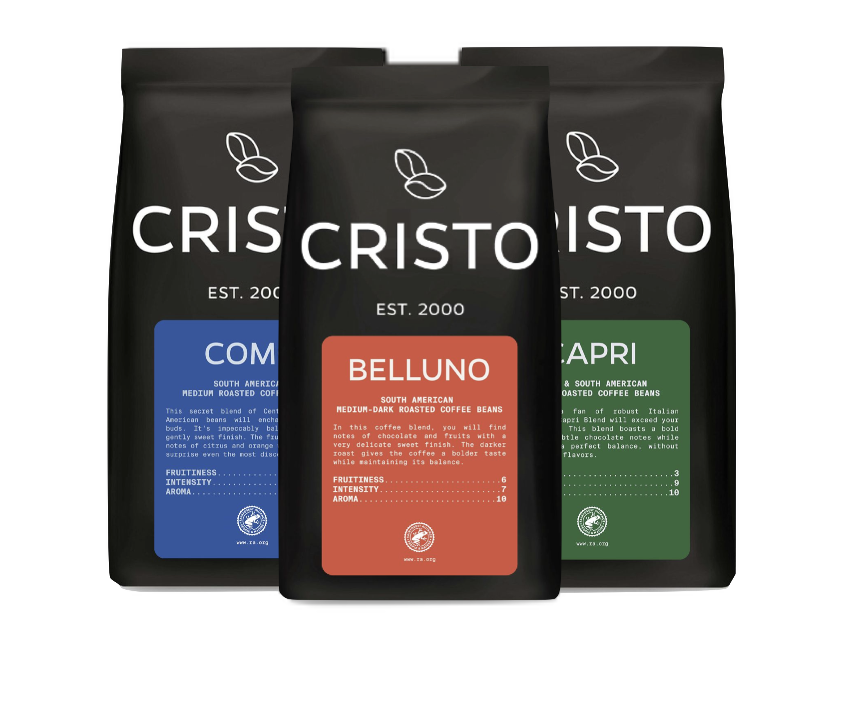 Cristo, koffie voor bedrijven.